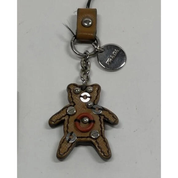 Prada | Accessories | Rare Authentic Prada Key Chain Bear Vintage Key ...